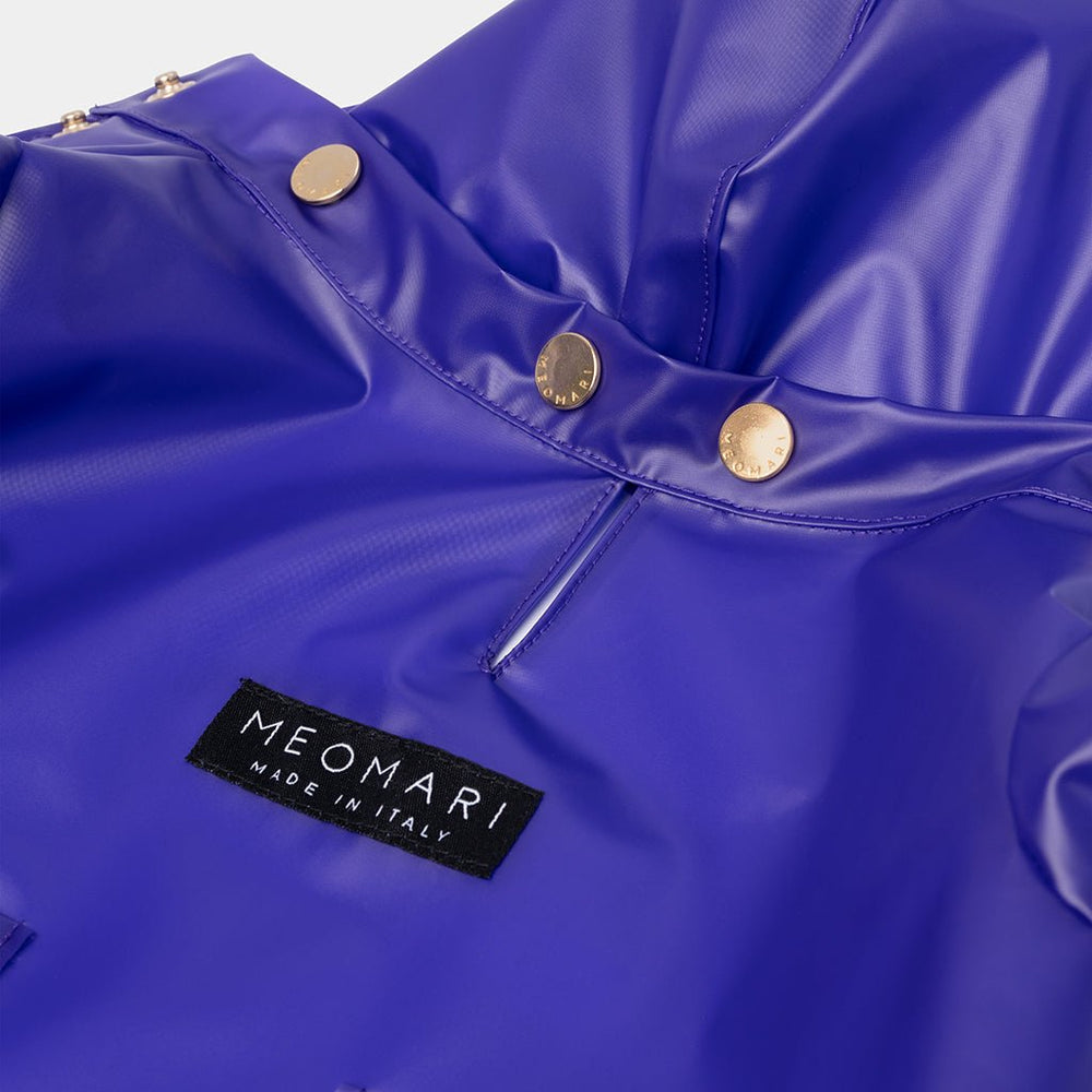 Perini Luxury Dog Raincoat Purple | Meomari - Luxury Dog Boutique